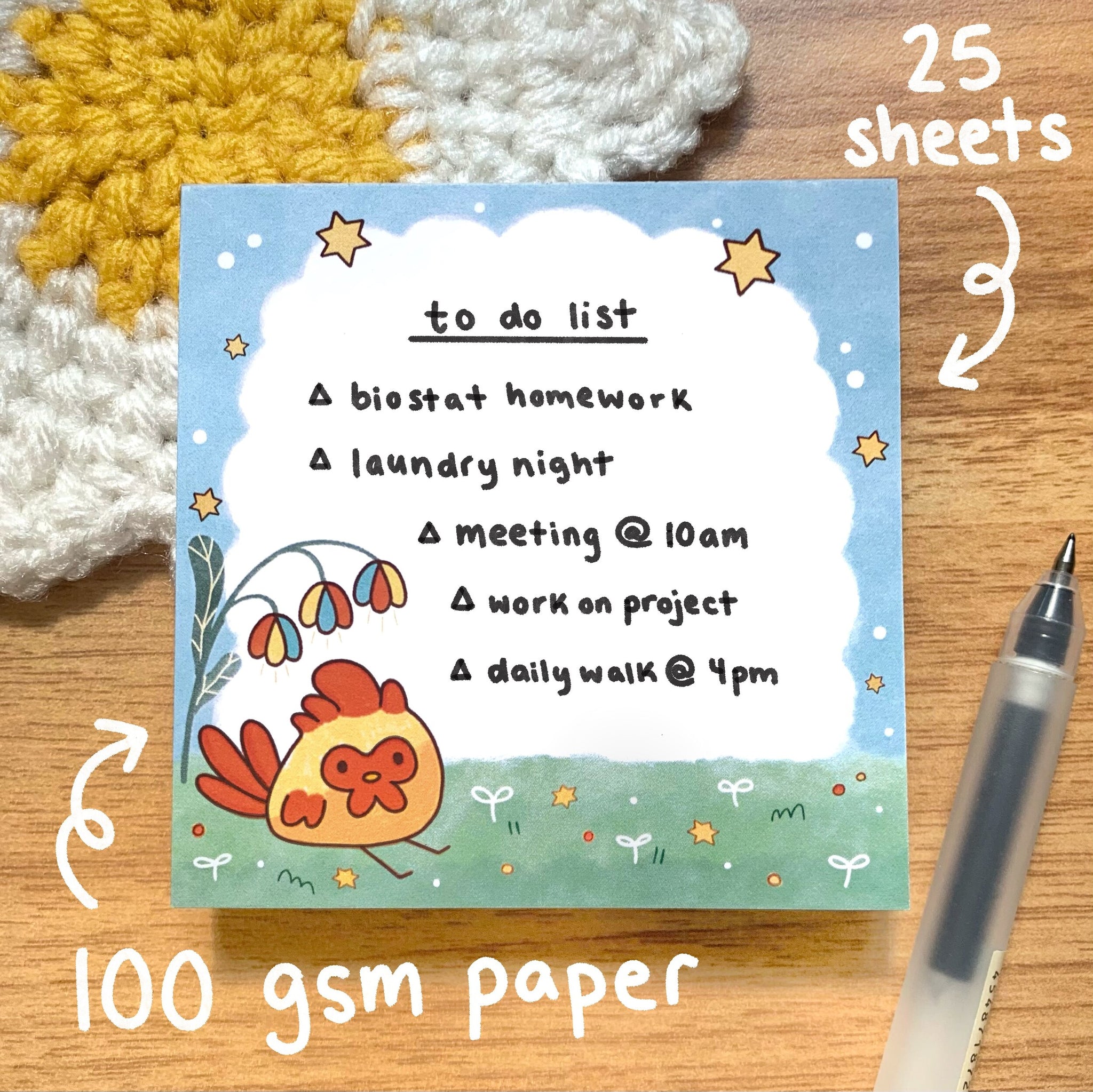 Cottage Farm Memo Pad – maryberrystudio